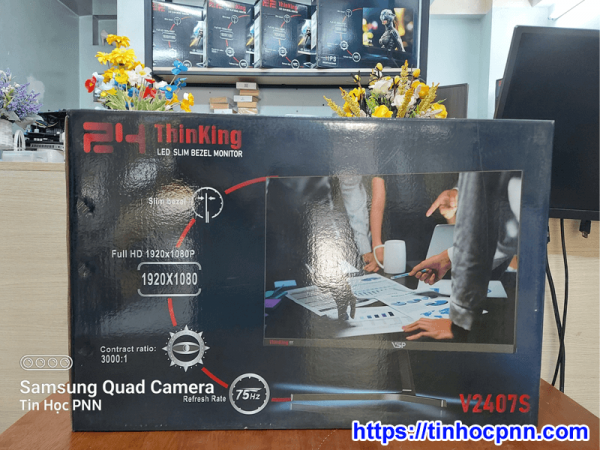 Màn hình vsp 24 inch tràn viền V2407S | Tin học PNN